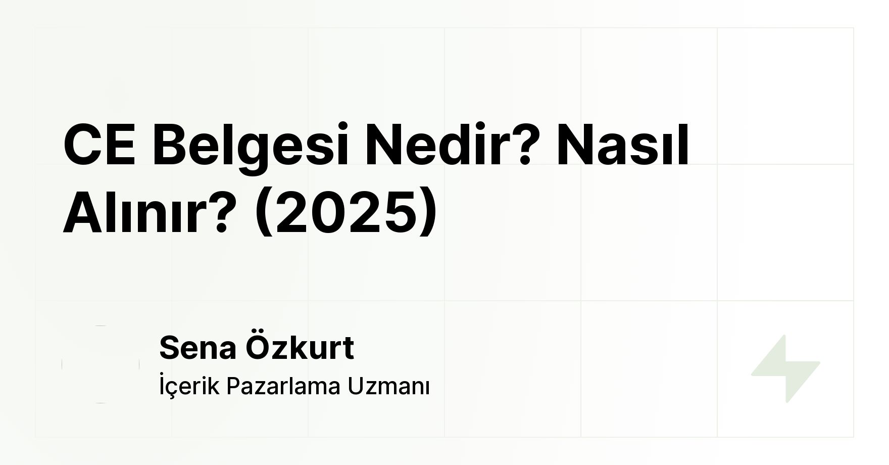 CE Belgesi Nedir? Nasıl Alınır? (2025) - ikas